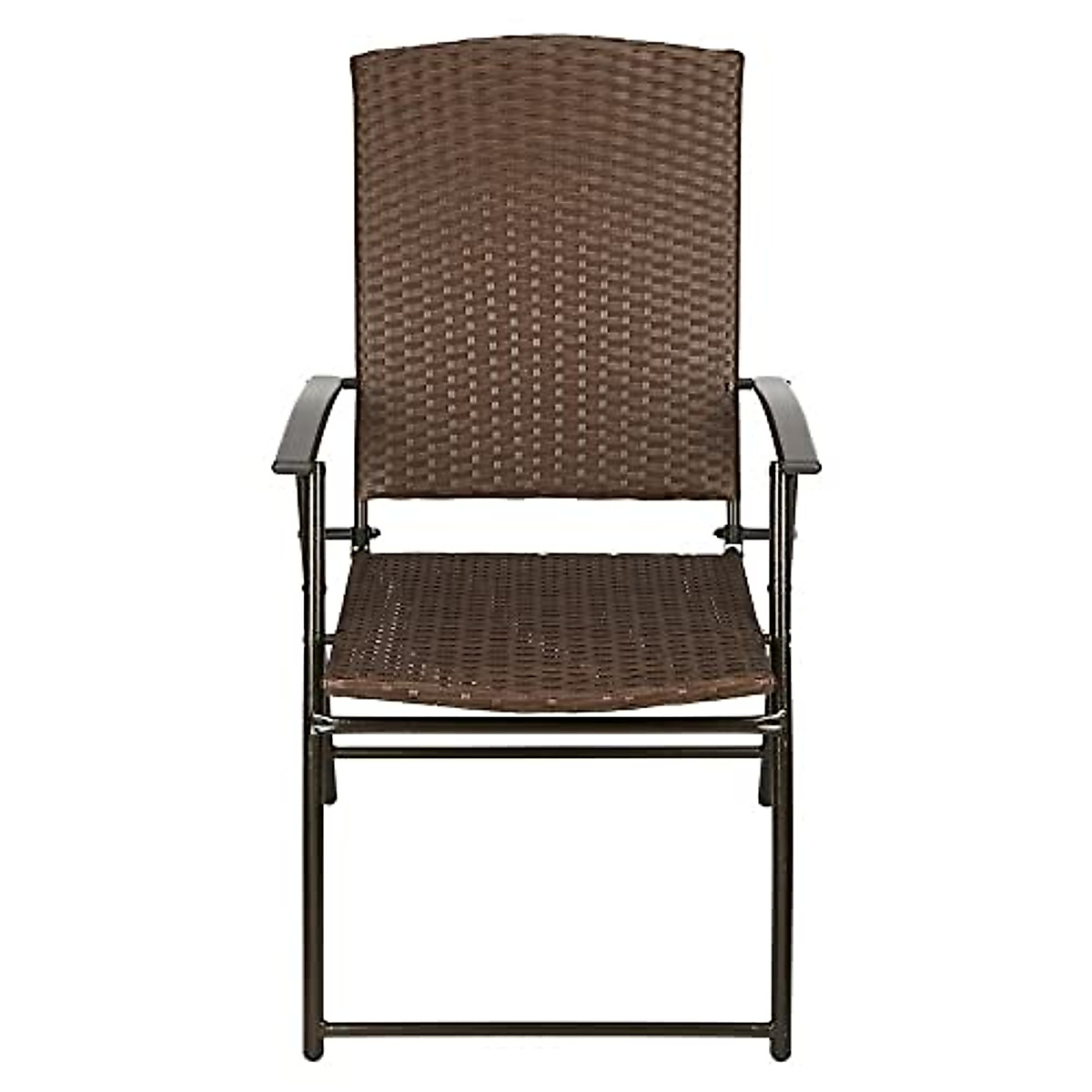4 Pack Resin Wicker Folding Chair by Westerly