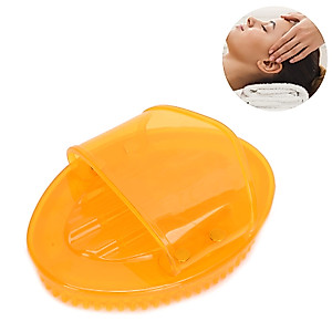 Meridians Massage Brush, Whole Body Relaxation Massage Comb Essential Oil Brush Body Scrubber Bath Body Brushes SPA Massager Device Health Care Washing Hair Scalp Shower (#2)