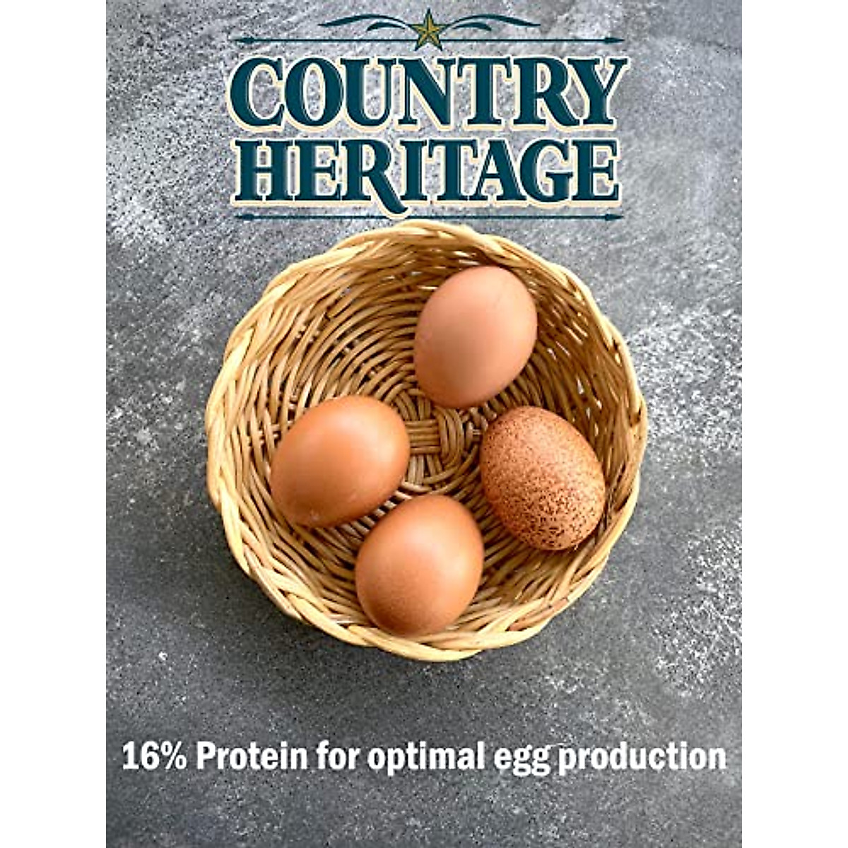CountryMax Hen Egg Layer Pellet 16% Chicken Feed 50 Pounds