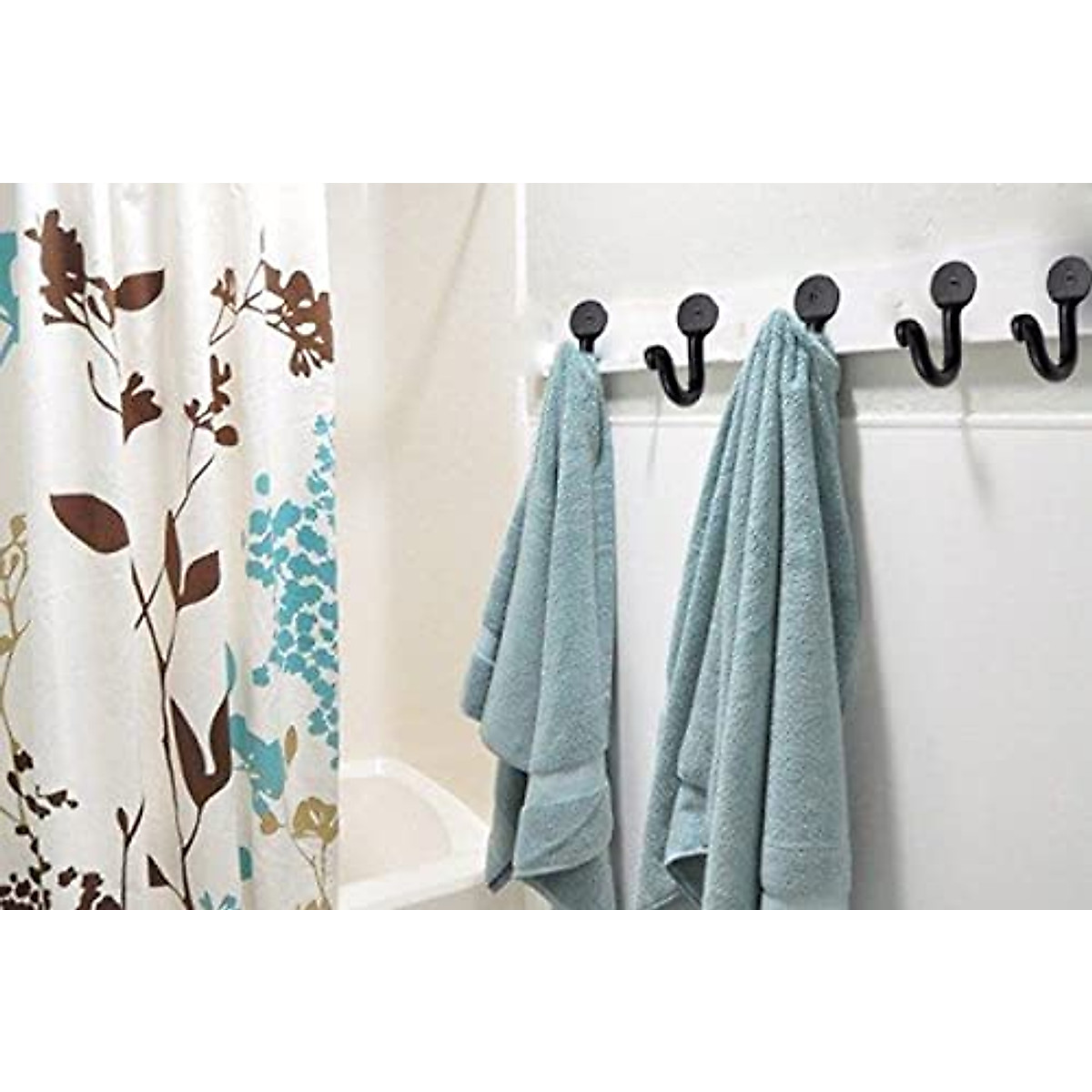 Pack of 20 Large Penny Single Robe Hook 2 Inch Iron Blacksmith Key Holder Towel, Handbags, Hat Hanging Perfect for Bathroom, Kitchen, Living Room by The Metal Magician