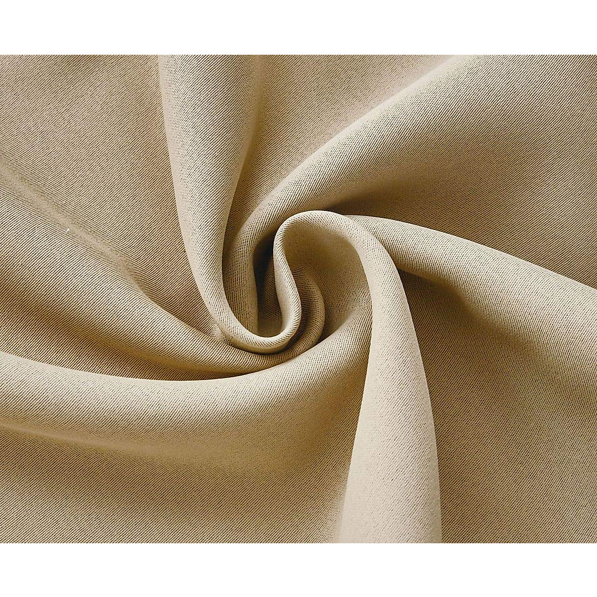 Blackout Room Divider Curtain Panel Privacy Partition Heavyweight Premium Fabric Thermal Insulated Grommet Top 120" Wide X 96" Tall Cappuccino Color