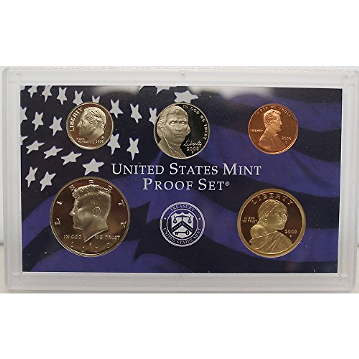 2008 S US Mint Proof Set Original Government Packaging