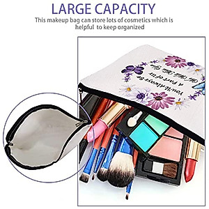 Coworker Leaving Gifts for Coworker Colleagues Boss Best Friends Leader Employee Farewell Gifts Goodbye, Makeup Bags for Retirement Going Away Friendship Appreciation Thank You Her Cosmetic Bag A002