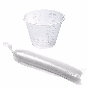 Dynarex 4258 Medicine Cup (Polyethylene) 100 Count, Clear