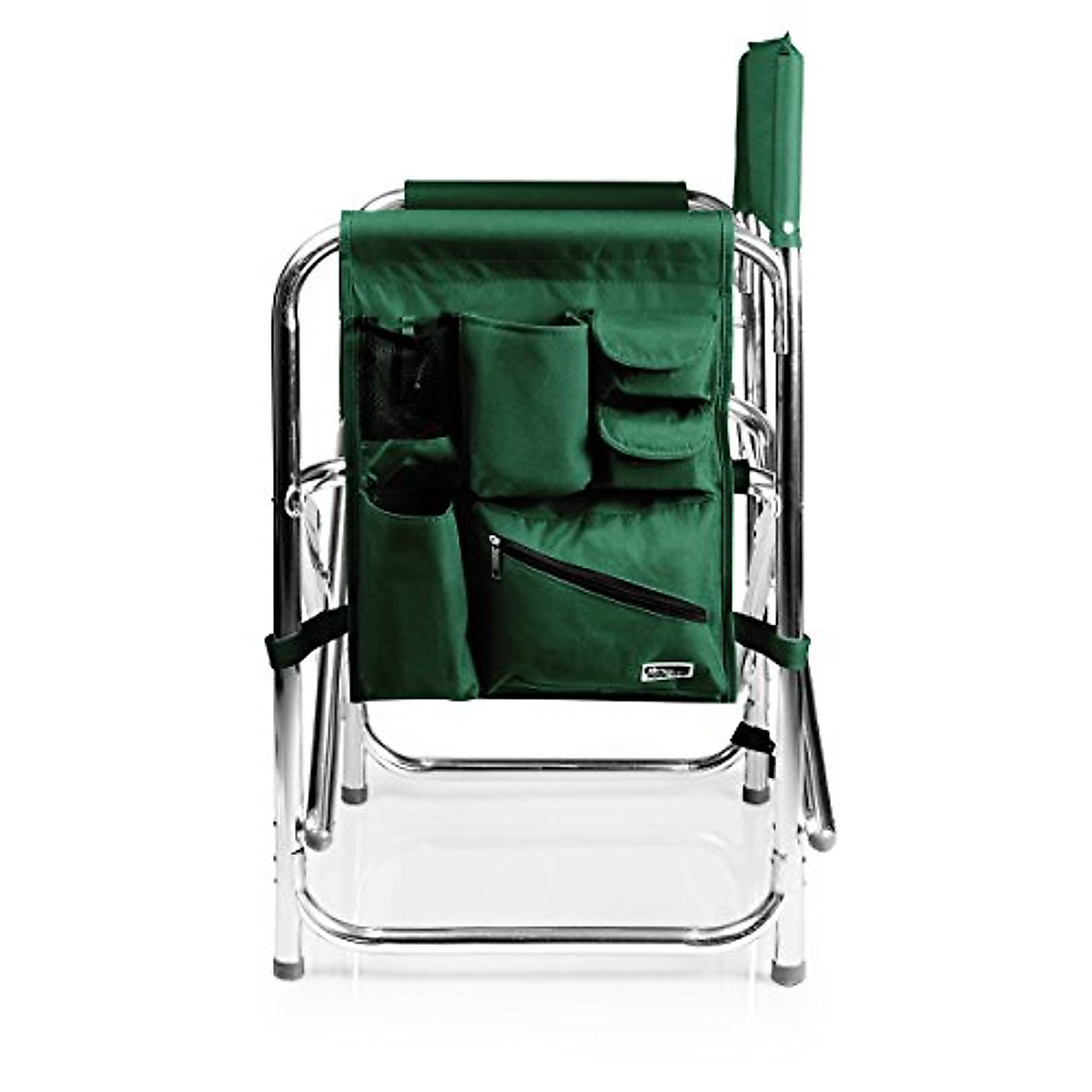 ONIVA - a Picnic Time brand - Sports Chair with Side Table, Beach Chair, Camp Chair for Adults, (Hunter Green)