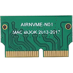 ASHATA Hard Disk to NVME SSD Adapter Concerter Card for 2013 2014 2015 MAC Book Air A1465 A1466 and for MacBook Pro A1398 A1502 SSD.