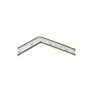 Liyafy Stainless Steel 90 Degree Shaped Dual Angle Side Square Layout Tool L Metric Square Ruler 150x300mm 90 degree angle ruler