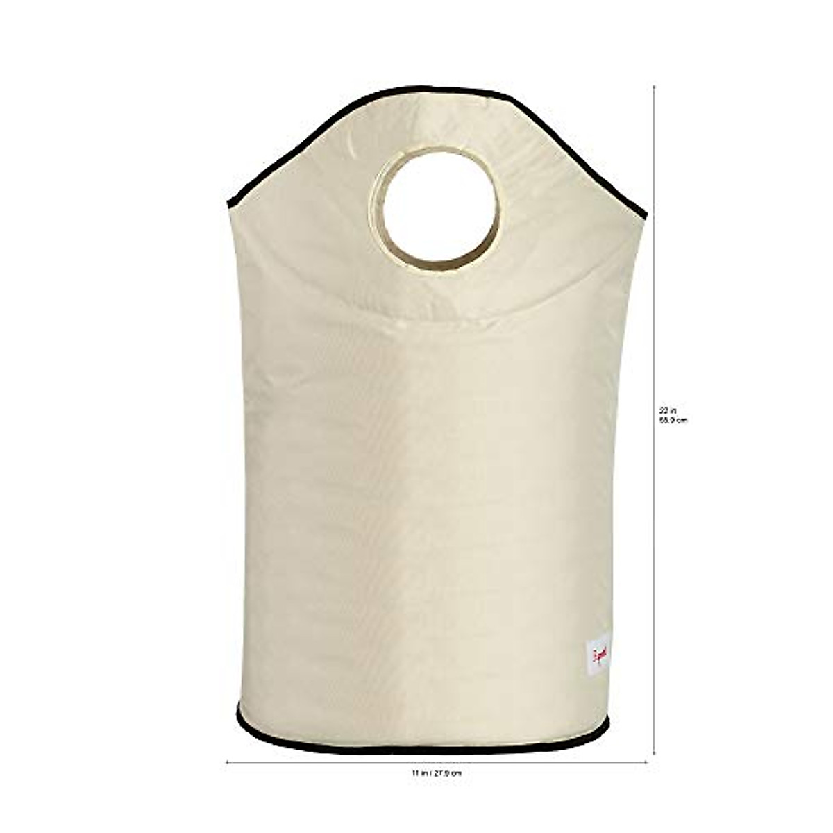 3 Sprouts Baby Laundry Basket for Nursery - Hamper with Handles/Lid, Large Storage Basket, Toy Bin, Room Decor - Kids Hamper, Baby Clothes Storage Organizer, Penguin