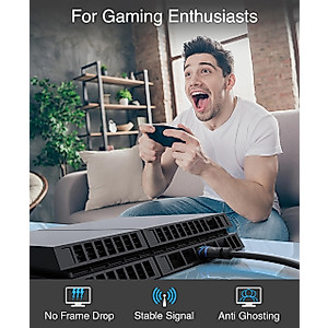 BlueRigger 4K HDMI Cable 50FT (4K 30Hz, HDR10, in-Wall CL3 Rated, High Speed, HDCP2.3, eARC) - Long HDMI Cable Compatible with Home Theatre, HDTV, Gaming Consoles, Streaming Devices