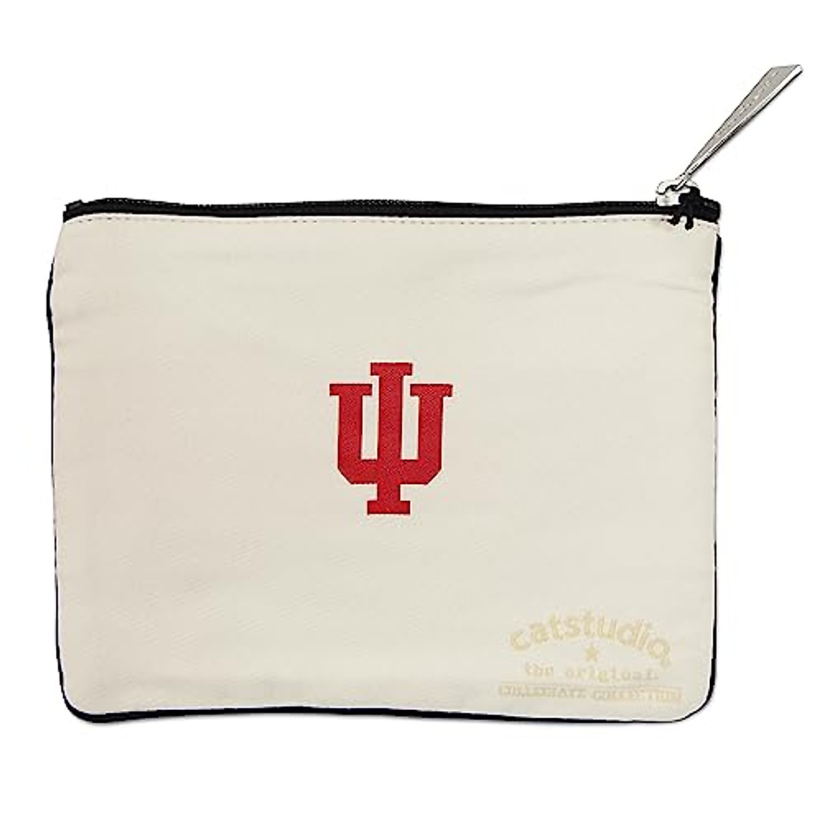 catstudio Indiana University Collegiate Zipper Pouch Purse | Holds Your Phone, Coins, Pencils, Makeup, Dog Treats, & Tech Tools