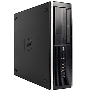 HP Elite Desktop PC Package, Intel Core 2 Duo Processor, 8GB RAM, 250GB Hard Drive, DVD, Keyboard & Mouse, Wi-Fi, Windows 10, 17" LCD Monitor (Renewed)