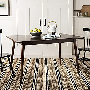 Safavieh Home Tia Modern Walnut Dining Table