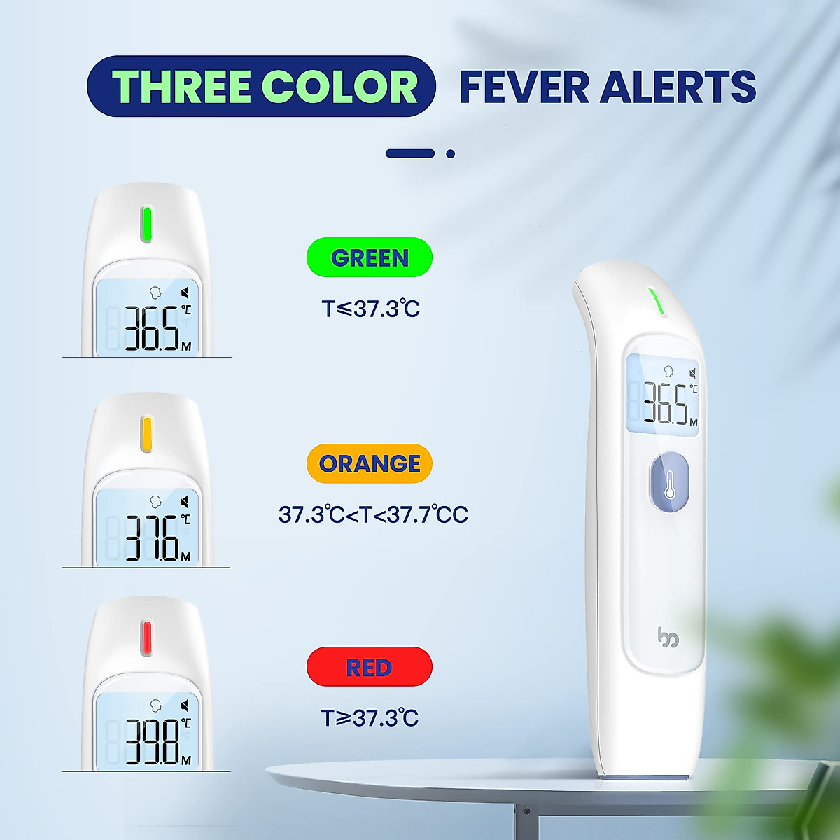 Forhead Thermometer Digital Baby Thermometer (Cream)