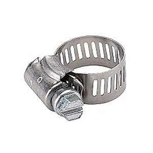 DCI 9351 Hose Clamp, Stainless Steel, 1/2" - 1-1/4", Package of 10