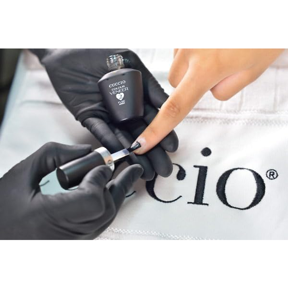 Cuccio Veneer Treatment Pack – Complete LED/UV Gel Polish System, Includes Prep, Fuse, Base, and Top Coat, 13 mL Each