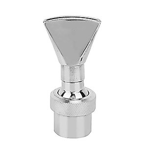 Ruining Stainless Steel Durable Water Fountain Spray Head, Sturdy Fan Shape Water Fountain Nozzle, for Garden Fan-Shaped Water Film