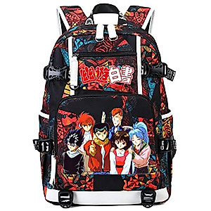 GO2COSY Anime Yu Yu Hakusho Backpack Daypack Student Bag School Bag 7