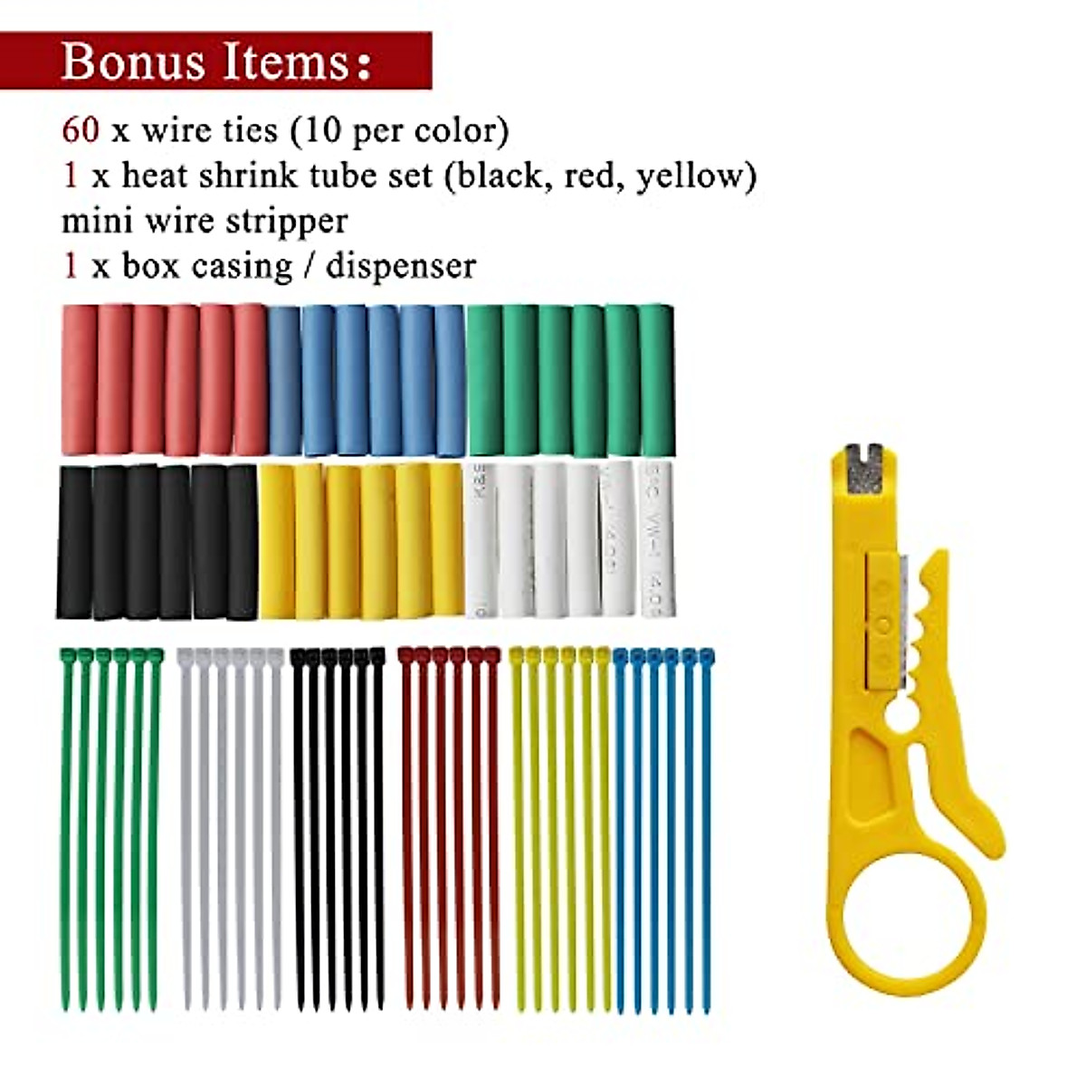 Electrical Wire,18 Gauge Wire,18 awg Wire-XINWANG 18 Gauge Stranded Tinned Copper Wire with PVC Insulation((OD:2.0 mm) 6 Colors,20ft Each, Hook Up Wire Kit