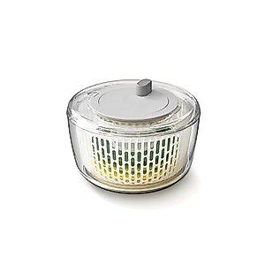 Joseph Joseph Multi-Prep 4-Piece Salad Making Set, Multi-Color, Salad Spinner, Spiral Cutter, Slicer and Grater, Compact Storage