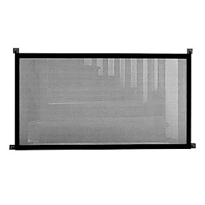 ZWMBYN Mesh Dog Gates for The House, Portable Baby Safety Gate for Stairs Easily Install Anywhere, Child Gates for Gateways Providing a Safe Enclosure Fence for Pets and Kids, 41 x 31 Inch