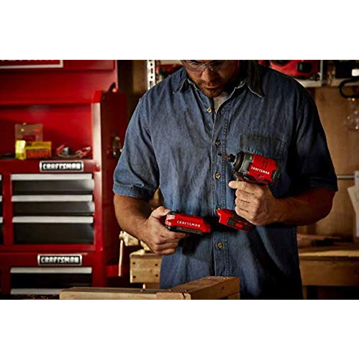 CRAFTSMAN 20V MAX* Impact Driver Kit, Cordless, Brushless (CMCF810C1)