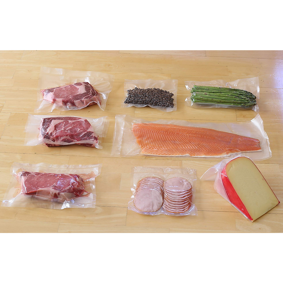 2 Pack - SimpleHouseware 11" x 50 Feet Vacuum Sealer Bags (total 100 feet)