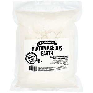 Diatomaceous Earth Food Grade (Fresh Water Type) 2lb Zipper Bag Codex DE (0.2)
