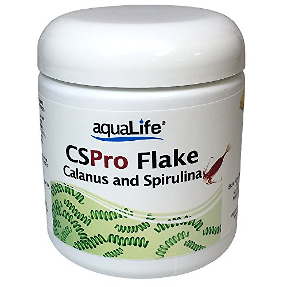 Aquarium Life Support Systems CS Pro Flake Calanus & Spirulina Food 1oz