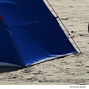 RIO Brands Beach Portable Sun Shelter, Blue, Large