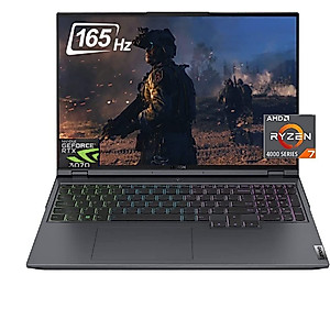 Lenovo Latest Legion 5 Pro 16" 165Hz QHD IPS Gaming Laptop, AMD Ryzen 7 5800H, 32GB RAM 1TB PCIe SSD, NVIDIA GeForce RTX 3070 8GB, Wi-Fi, Webcam, RGB Backlit Keyboard, Windows 11 Home, Grey