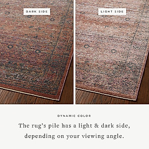 Loloi Jean Stoffer Bradbury Collection, Sunset & Multi, 2'-6" x 12'-0" Runner Rug – Modern & Traditional Area Rugs for Living Room Bedroom Entryway & Hallway No Shed High Traffic Area Decor Rug
