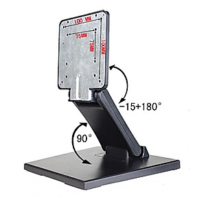 WEARSON WS-03A Adjustable LCD TV Stand Folding Metal Monitor Desk Stand With VESA Hole 75x75mm&100x100mm