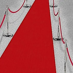amscan 15ft Hollywood Party Decoration Fabric Red Carpet Floor Runner