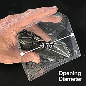 RESILIA Plastic, Leak-Proof Shipping Bags for Live Fish - 6" x 16" 002 mil, Double Bottom Seal, for Freshwater & Saltwater Fish, Case of 1000