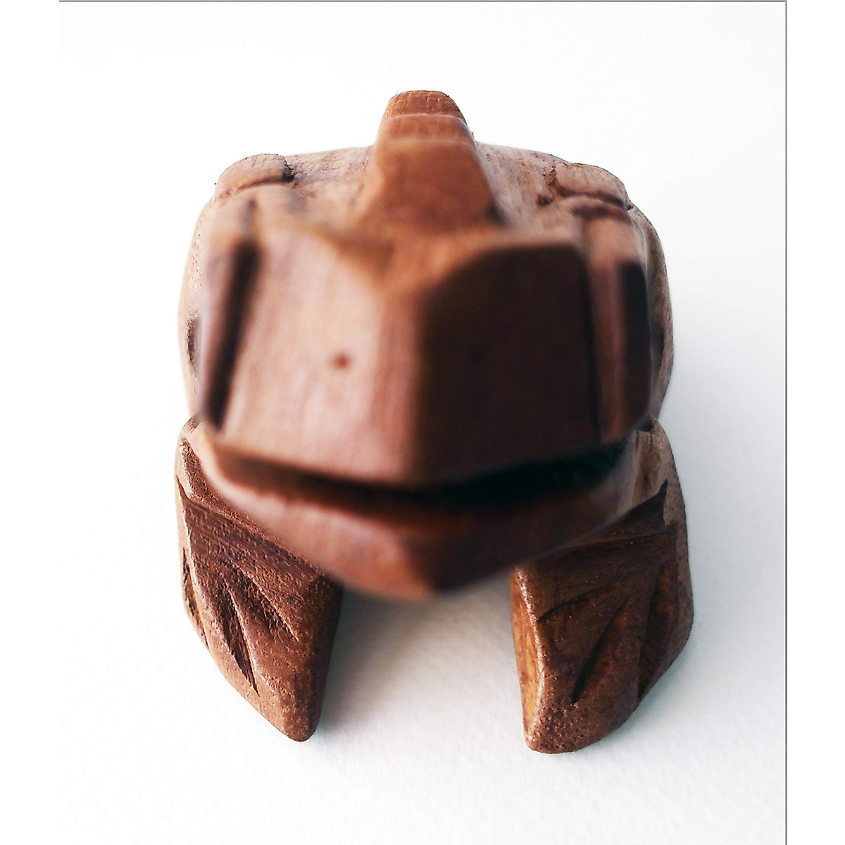 Guiro Percussion Musical Instruments Wooden 3 Piece, Set of 3 Natural Wood Güiro Frog 10-8-5 cm.