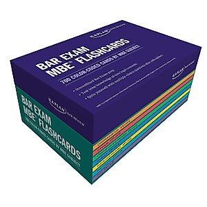 Bar Exam Flashcards MBE (Kaplan Test Prep)