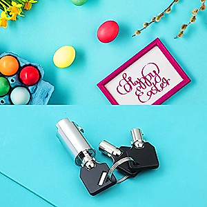 LANIAKEA 5 PCS Vending Machine Lock with Tubular Keyway Keyed Alike for Coke Soda Pepsi Snack Candy Gumball Machine