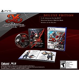 Ys IX: Monstrum Nox: Deluxe Edition - PlayStation 5
