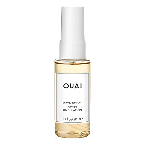 OUAI Wave Spray Travel Size - Texture Spray for Hair with Coconut Oil and Rice Protein - Adds Texture, Volume & Shine for Beach Waves - Paraben Free, Safe for Color & Keratin-Treated Hair (1.7 fl oz)