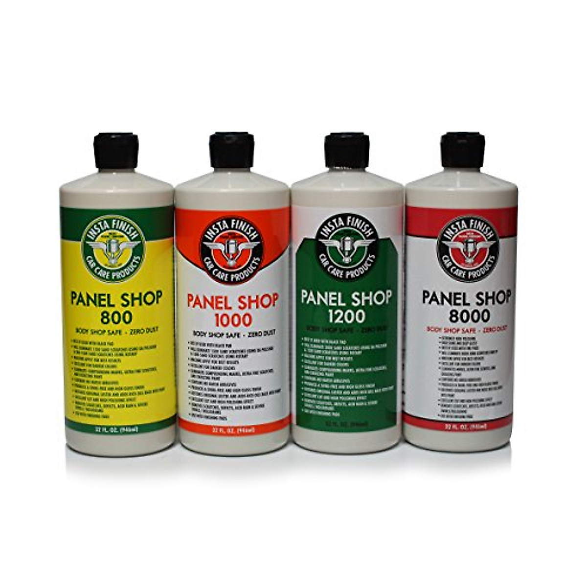 Insta Finish Panel Shop 800 Body Shop Safe Auto Polish Zero Dust 32oz