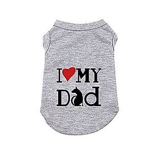 Pet Clothes for Cats for A Girl Dog Vest Pet T-Shirt Apparel Soft and Basic Outfits Dog Clothes Pet Clothing Apparel Summer Fashion