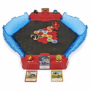 Bakugan Battle League Coliseum, Deluxe Game Board with Exclusive Fused Howlkor x Serpenteze, Kids Toys for Boys Ages 6 and Up