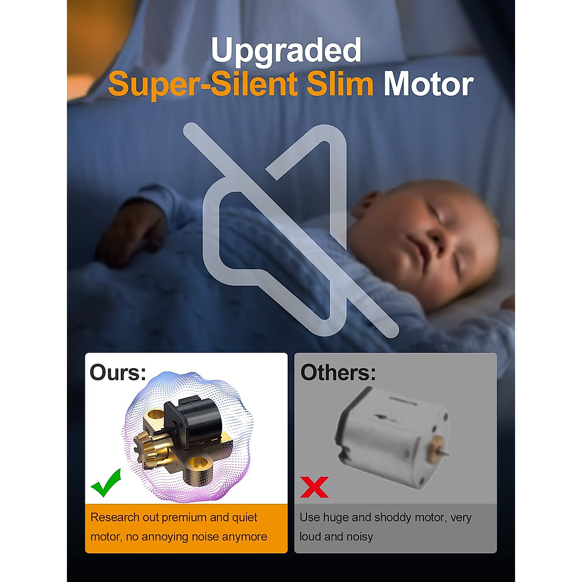 【Ultra-Slim Quiet】STARSIKI Undetectable Mouse Jiggler Interval Timer Adjustable, Mouse Mover with On/Off Switch, Automatic Device to Keep Moving Mouse Wiggler Shaker Clicker Random Movement DriverFree