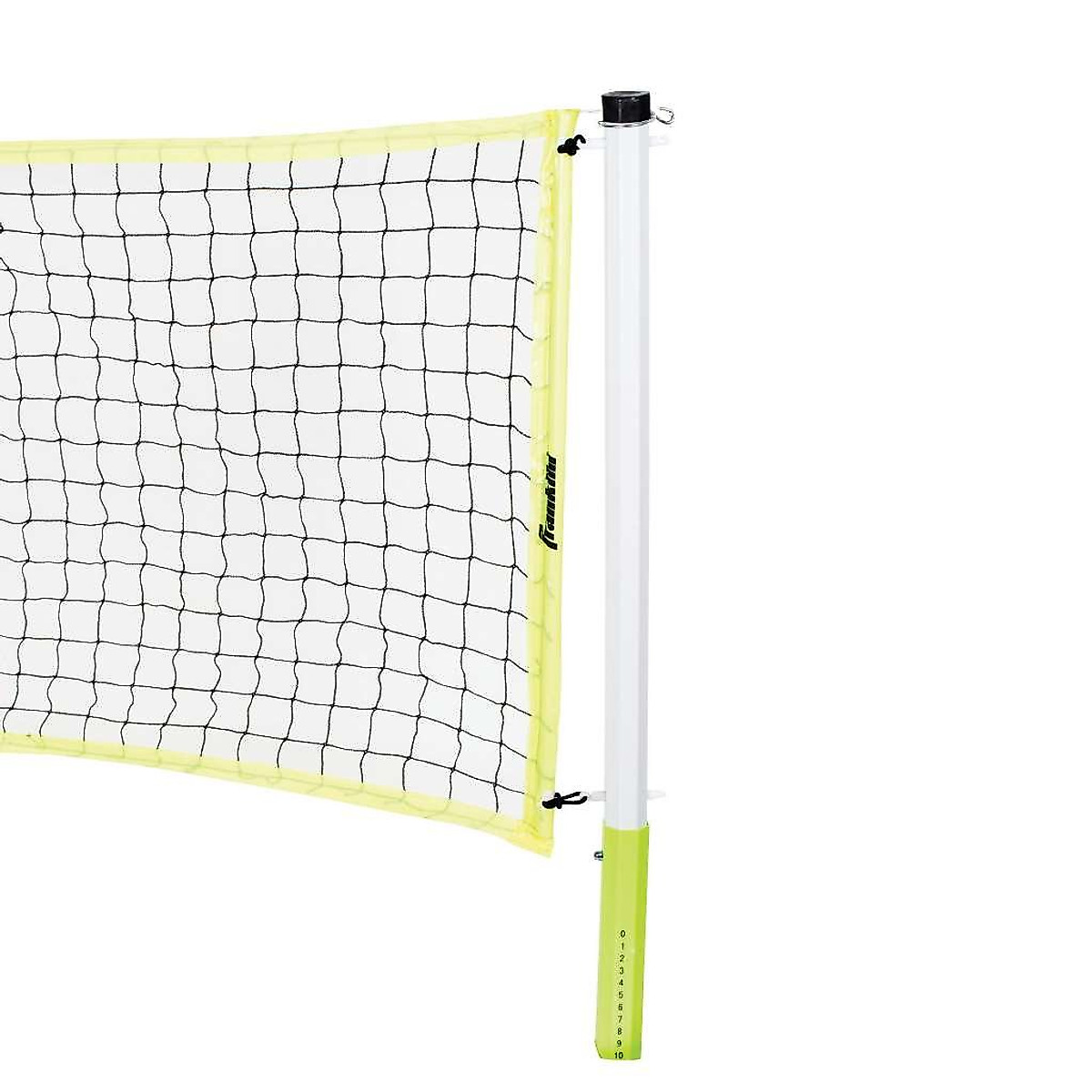 Franklin Sports Badminton Set - Portable Backyard + Beach Badminton Set - Adult + Kids 4 Player Badminton Net Set - (4) Rackets + (2) Birdies Included - Advanced