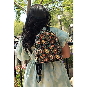 Loungefly Harry Potter Glow In The Dark Kawaii Mini Backpack Multicolor