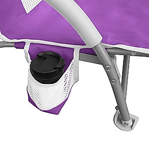 Hurley Low Sling Chair, One Size, Violet