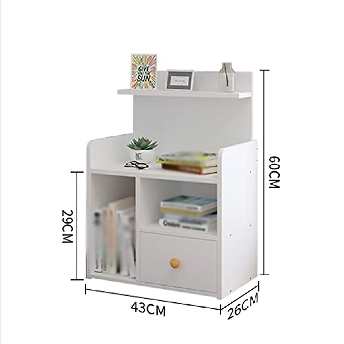 HIGOH Bedside Table Home Furniture Bedside Table Living Room Dressing Room Bedside Table Simple Modern Bedroom Apartment Locker