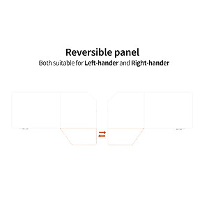 BANTI 55 Inches L-Shaped Electric Standing Desk, White Top/White Frame Height Adjustable Stand up Table, Home Office Sit to Stand Desk with Splice Board