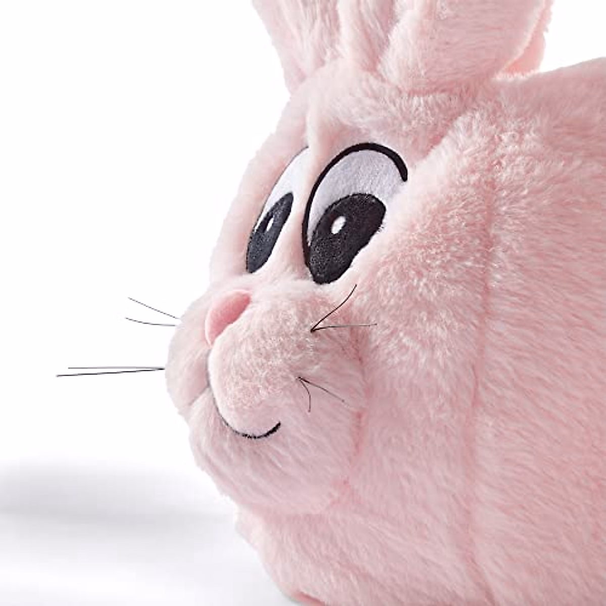 Let's Make Memories Personalized Easter Basket - Fuzzy Bunny Plush - Easter Basket for Kids - Pink