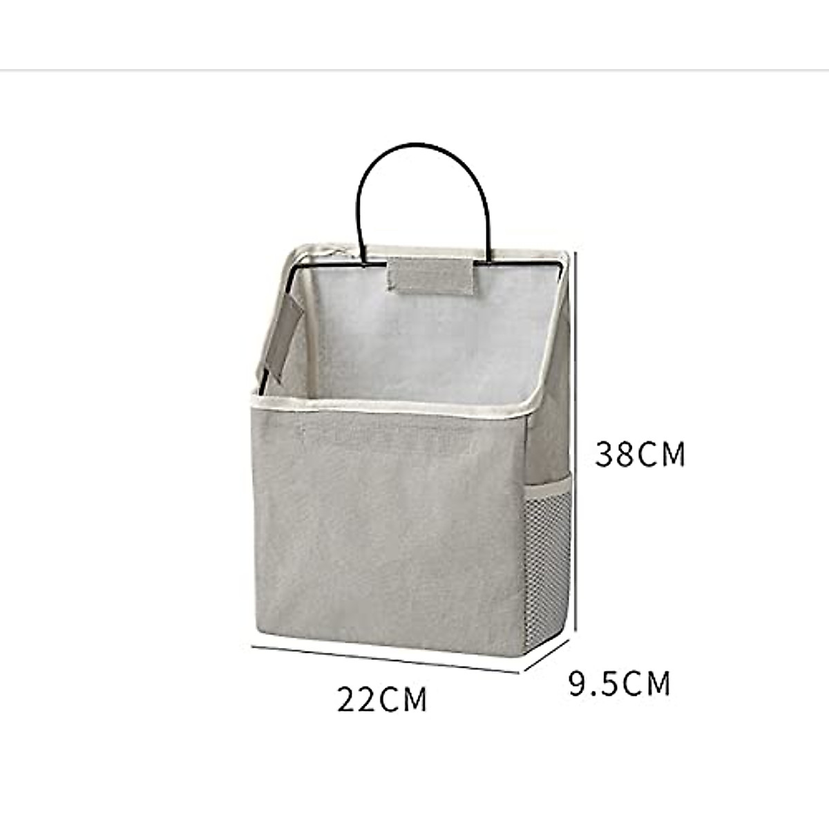 DRON TOOON Fabric Wall Hanging Storage Caddy Bag Over the Door Pouch Organizer for Bedroom Bathroom Kitchen